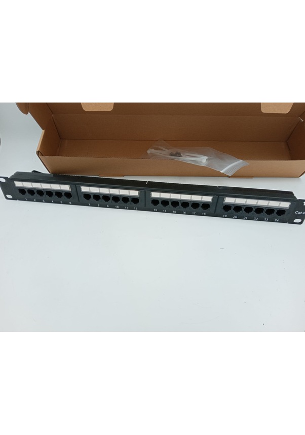 Patch Panel 24 Port CAT6 UTP Dolu Fiyatları ve Özellikleri