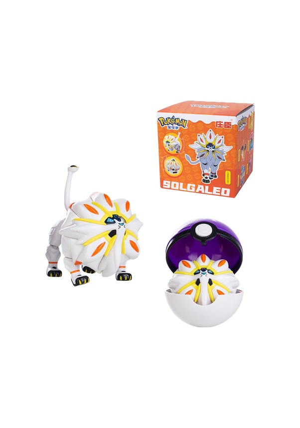 Pokémon Dönüşüm Topu Oyuncak Poke Ball Bebek Şekil Süsleme-solgaleo ...