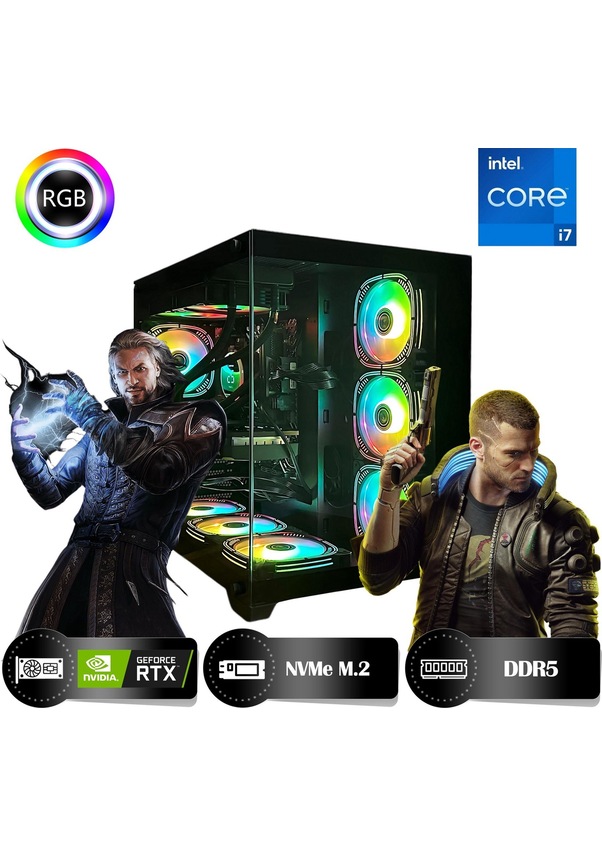 Hyper Rocket One HRI324060-I7 i7-13700F 32 GB 1 TB NVMe M.2 SSD RTX4060 ...