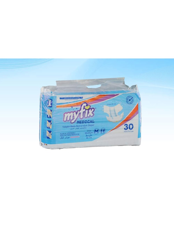 Myfix Yetişkin Hasta Bezi M 30'lu Fiyatları ve Özellikleri