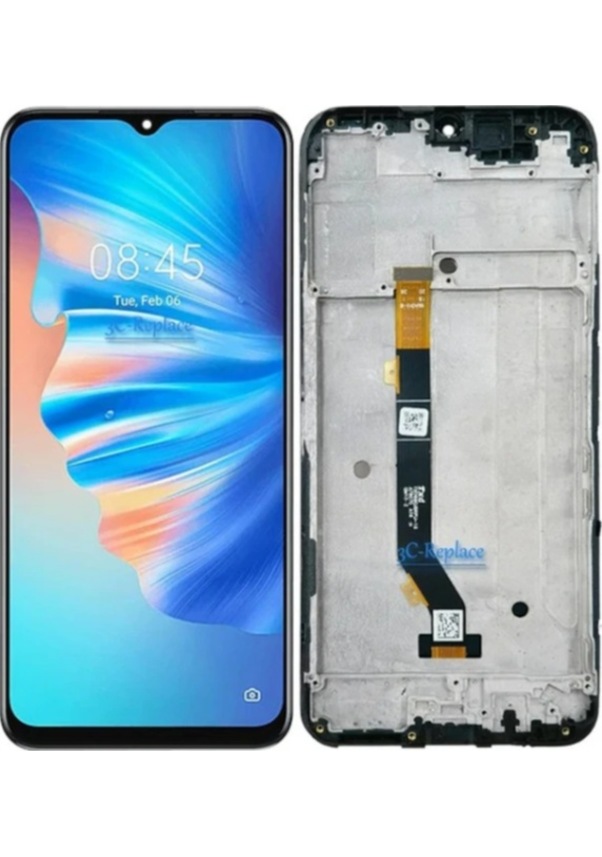 Tecno Spark 8t Uyumlu Çıtalı Hk Lcd Ekran Dokunmatik Çok Renkli ...