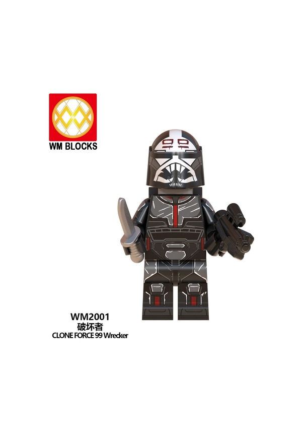 Tek Satış Star Wars Yapı Taşları Clone Force 99 Komutanı Cody Jesse Rex ...