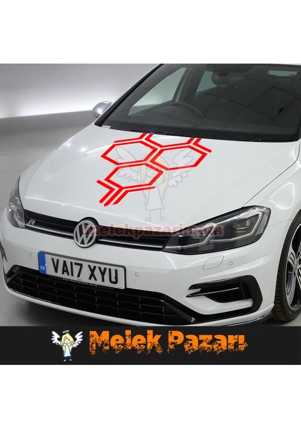 Petek Ön Kaput Araba Sticker, Oto Sticker Fiyatları ve Özellikleri