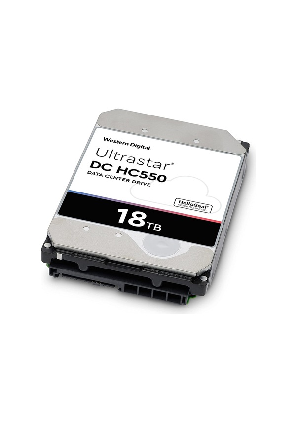 WD Ultrastar HC550 0F38459 WUH721818ALE6L4 3.5" 18 TB 7200 RPM 512 MB ...