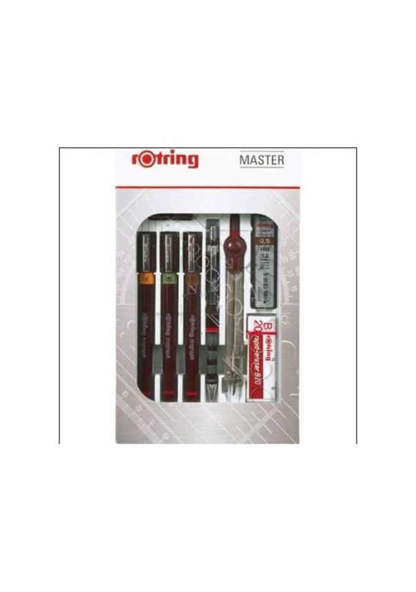 Rotring Rapido Isograph Master Set 0.2 - 0.3 - 0.5 MM Pergelli ...