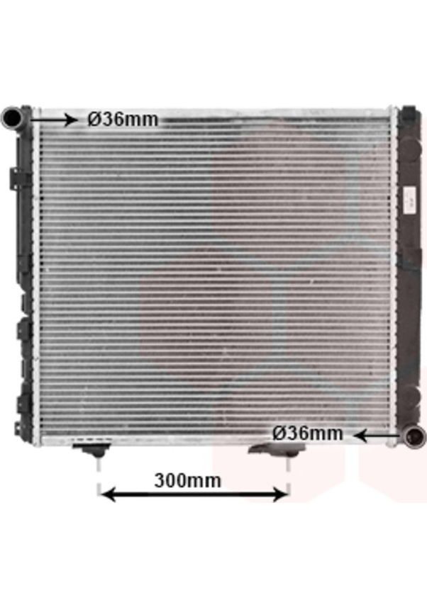 Mercedes W124 200D 300D 250Td Motor Su Radyatörü 1245009203 518247315 ...