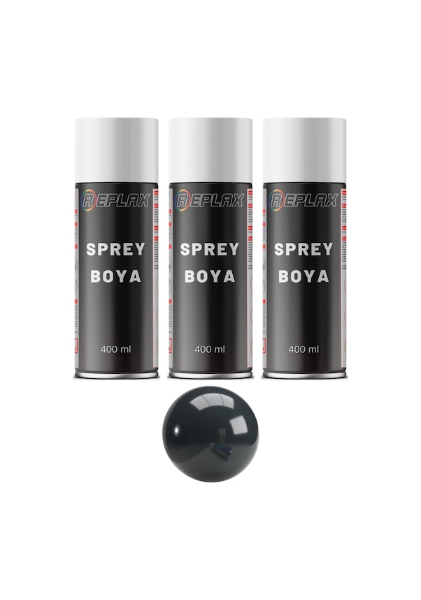 3 Adet Ral 7016 Mat Antrasit Gri Sprey Boya 400 Ml. Fiyatları ve Özellikleri