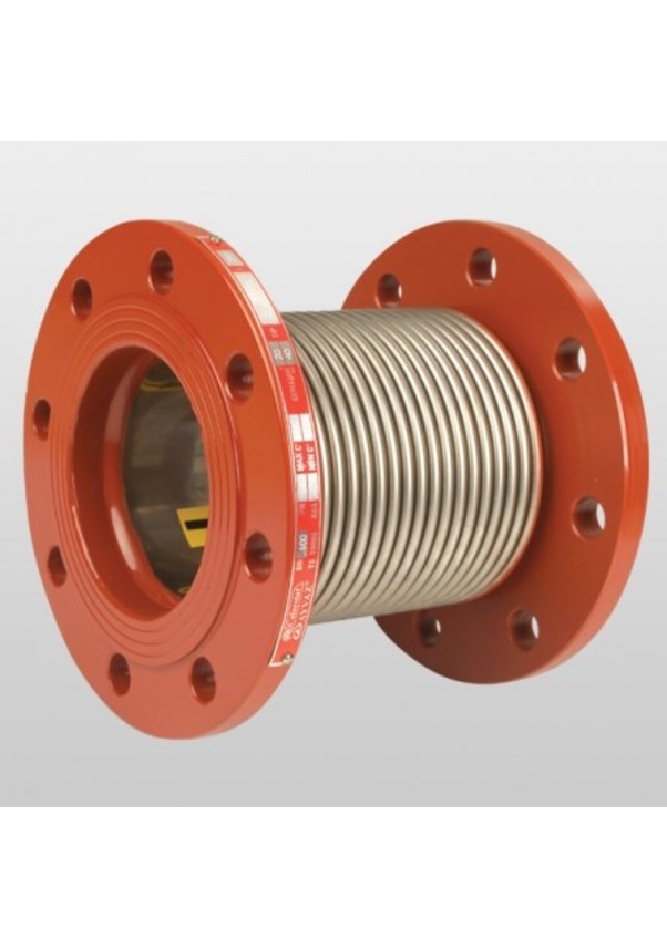 Mksf-30l Metal Körüklü Standart Kompansatör / Sabit Flanşlı 30 Mm ...