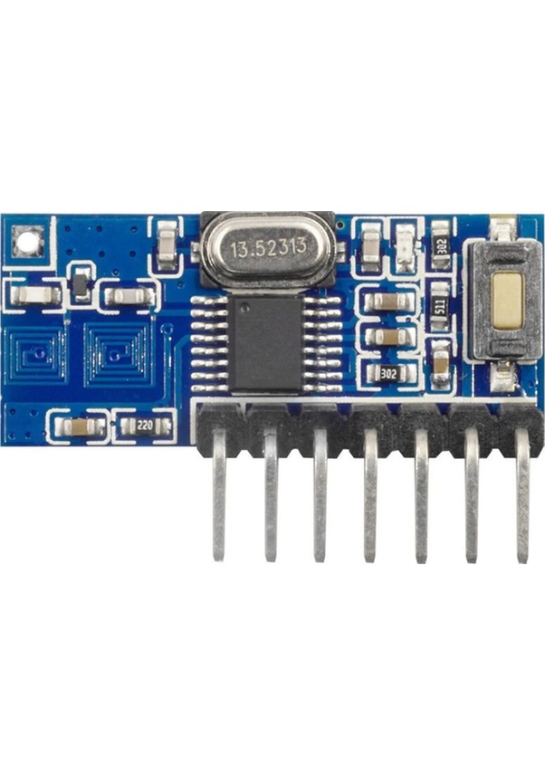 Rx480-e 4 Kanal 433mhz Rf Kumanda Alıcısı Öğrenebilen Kablosuz Ev1527 ...