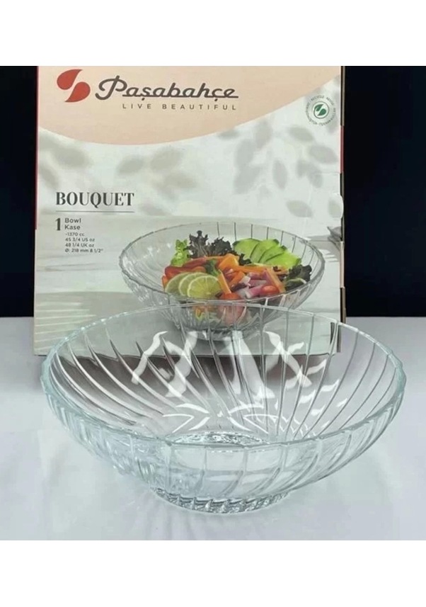 Paşabahçe 530124 Bauquet Cam Kase 1370cc Şeffaf Fiyatları ve Özellikleri