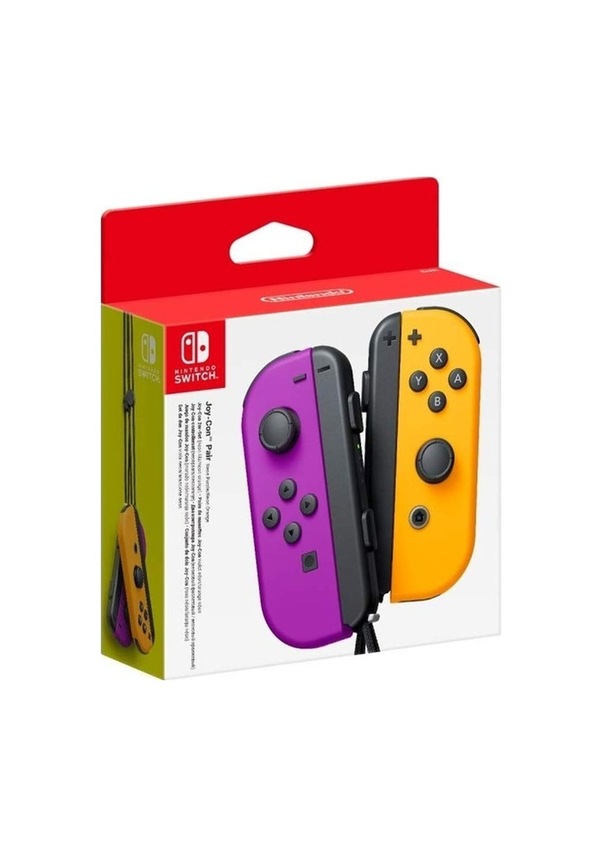 Nintendo Switch Joy-Con Controller Pair Neon Purple - Neon Orange ...