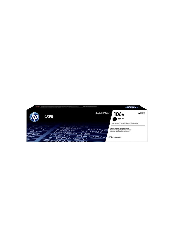 Hp 106A Siyah 1.000 Sayfa Toner W1106A Fiyatları ve Özellikleri