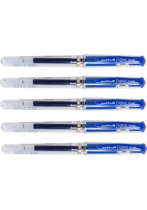 Uniball Signo Broad Um-153 Imza Kalemi 1.0 Mm Mavi 5 Adet Fiyatları ve ...