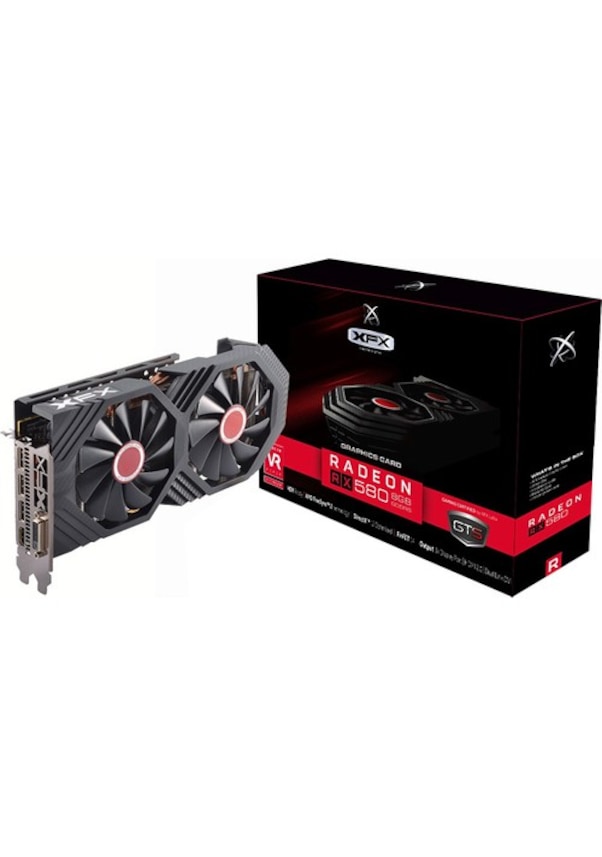 XFX AMD Radeon RX 580 GTS Edition RX-580P8DFD6 8 GB 256 Bit GDDR5 Ekran ...