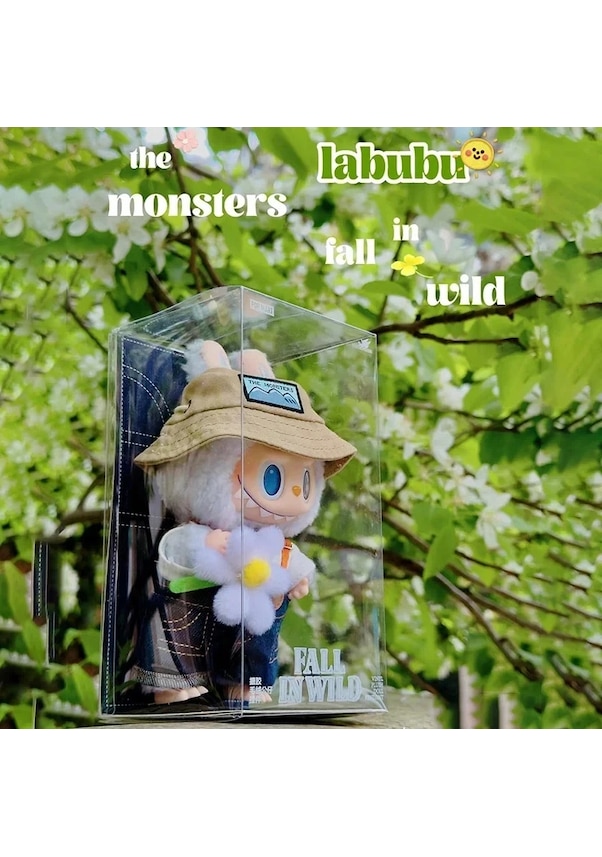1:1 Çoğaltma Vahşi Serisi Labubu Lisa Aynı Monsters 17cm Labubu Fall ...