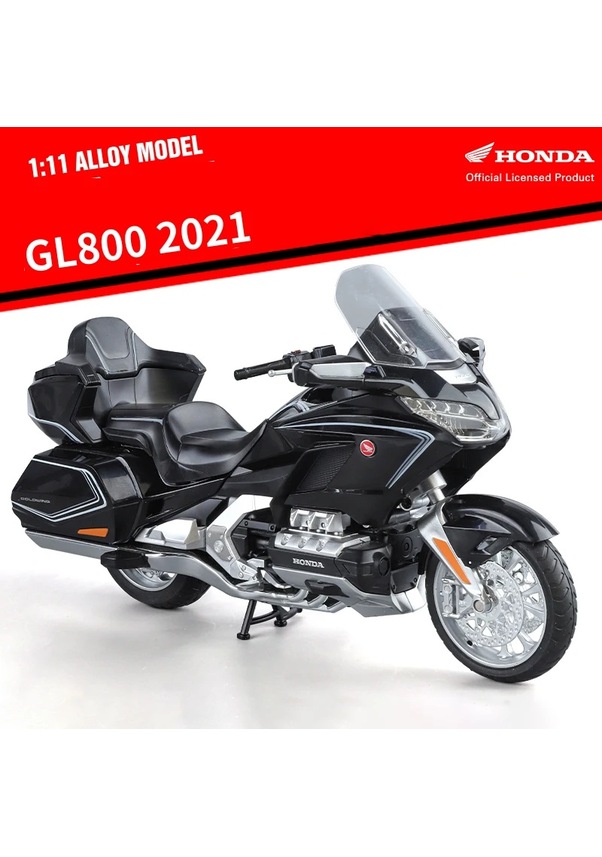 1:11 Honda Gold Wing Gl800 2021 Alaşım Sokak Motosiklet Döküm Metal ...