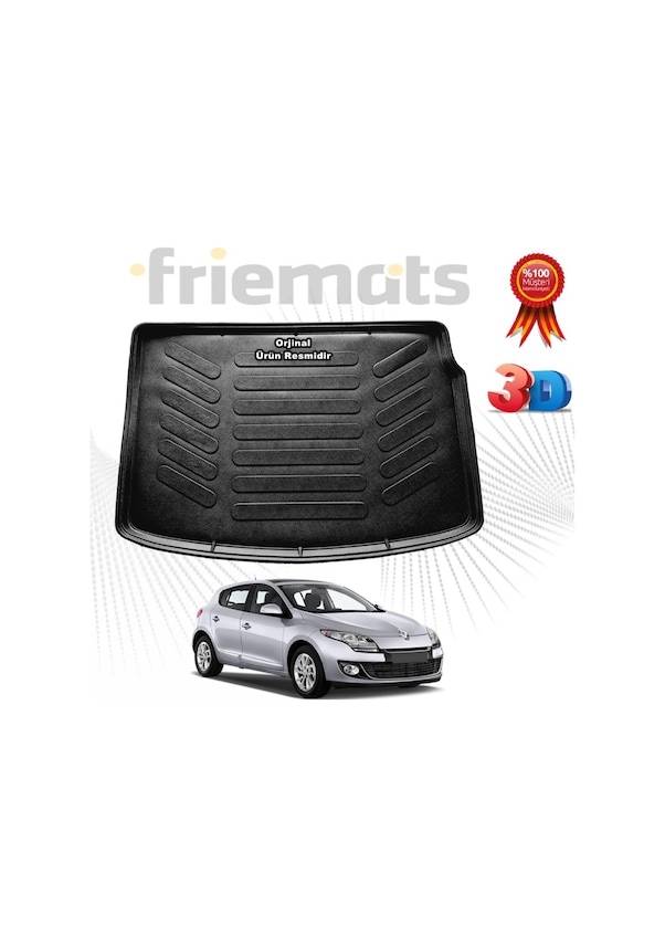 Megane 3 Hb 3D Bagaj Havuz Paspası 2010-2016 Arası N11.15026 Fiyatları ve Özellikleri