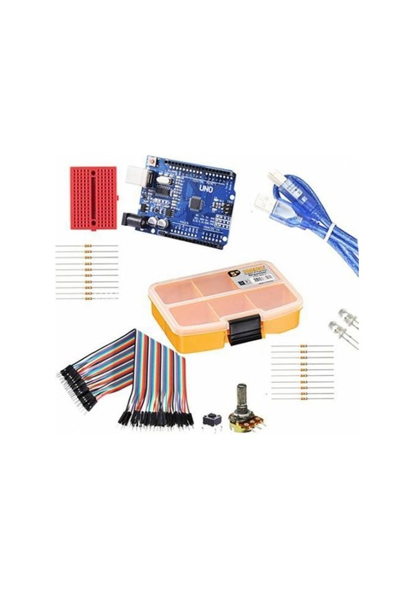 Arduino Temel Set 2 (Klon Arduino Uno R3 Ch340 Usb Çip) Fiyatları ve ...