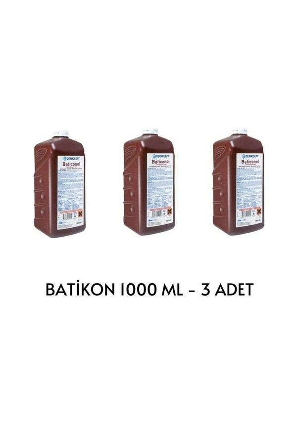Batikon 1000 Ml - 3 Adet Fiyatları ve Özellikleri