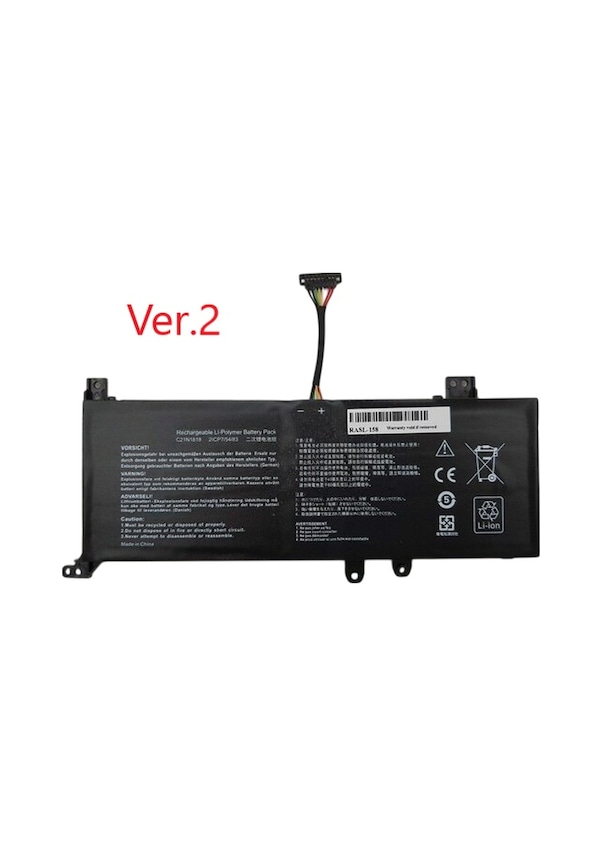 Asus C21n1818 2ıcp7/60/80 C21n1818-1 C21n1818-2 C21ppjh Notebook ...