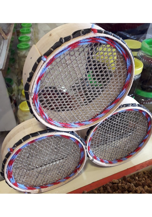 Deri Halbur Elek Kalbur Çap 20 CM Fiyatları ve Özellikleri