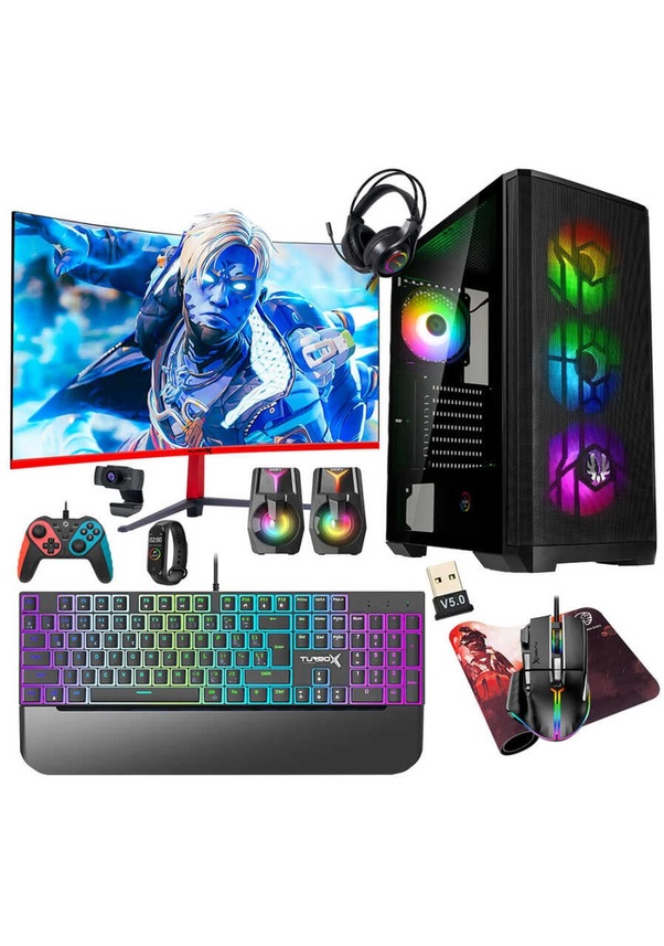 Turbox Spectra i5-7400 16 GB 1 TB SSD GTX1050Tİ 27" Dos 100 Hz Curved ...
