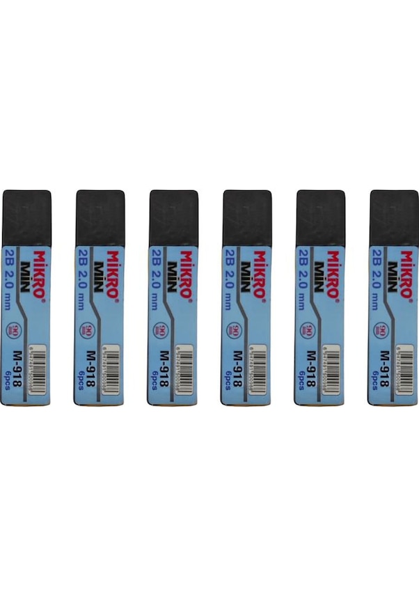Kalem Ucu 2.0Mm 2B Mikro 2B Kalem Ucu 2Mm Siyah 6 Adet Fiyatları ve ...
