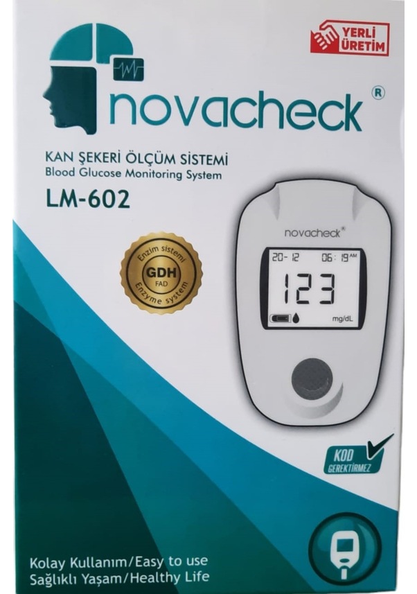 Novacheck LM-602 Kan Şekeri Ölçüm Cihazı Fiyatları ve Özellikleri