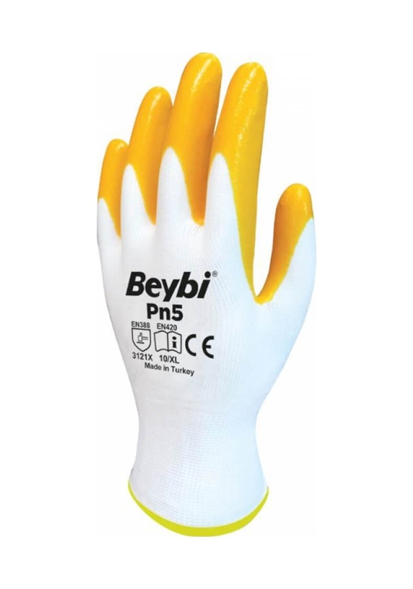 Beybi Pn5 Nitril Sarı Eldiven Fiyatları ve Özellikleri