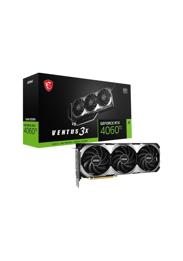 MSI NVIDIA GeForce RTX 4060 Ti Ventus 3X 16G OC 16 GB GDDR6 128 Bit Ekran Kartı Fiyatları ve ...
