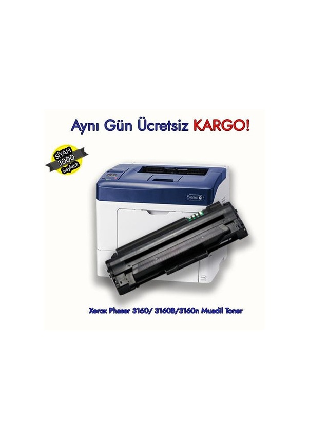 Xerox Phaser 3160/3160B/3160N Uyumlu Toner Fiyatları ve Özellikleri