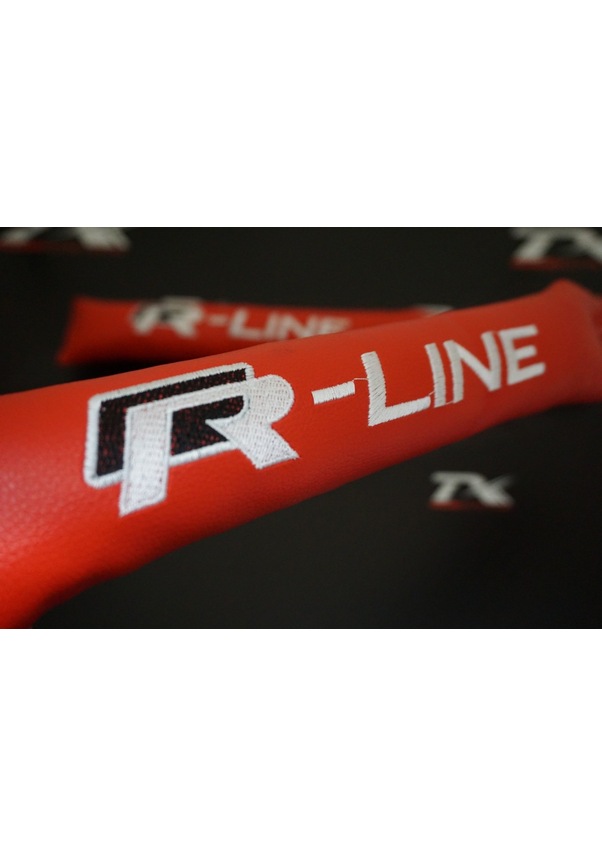 Volkswagen R Line Logo Kırmızı Koltuk Arası Fitili 2 Li Set 2020 ...