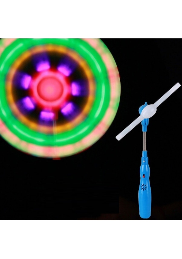 Flashing Light Up Led Spinning Renkli Led Işıklı Dönen Ufo Pervane ...