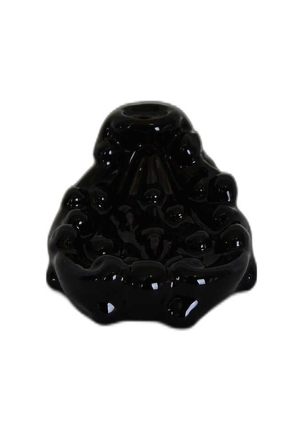 Hsyn Geri Akış Buhurdanlık Tütsülük Seramik Şelale Siyah Backflow C0896 Akdenizpos Yeni ...