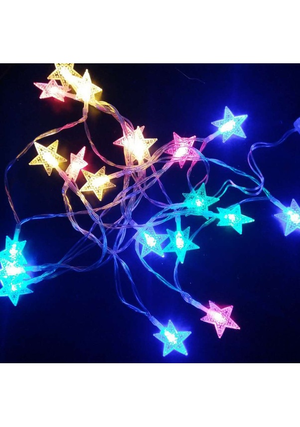 Vkemall Twinkle Star Led Işık Zinciri - İç Mekan Ve Dış Mekan ...