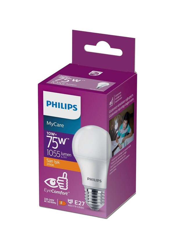 Metrashop 75w Led Ampul, 2700k Sarı Işık, E27 Normal Duy Sarı Beyaz ...