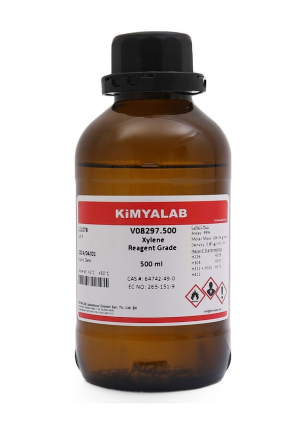 Ksilen İzomerleri Karışımı - Saf Fırın Tineri - Xylene 500 ML Fiyatları ...