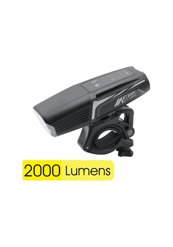 Moon Meteor Storm Pro 2000 Lümen Usb Bisiklet Ön Lambası Siyah Siyah ...