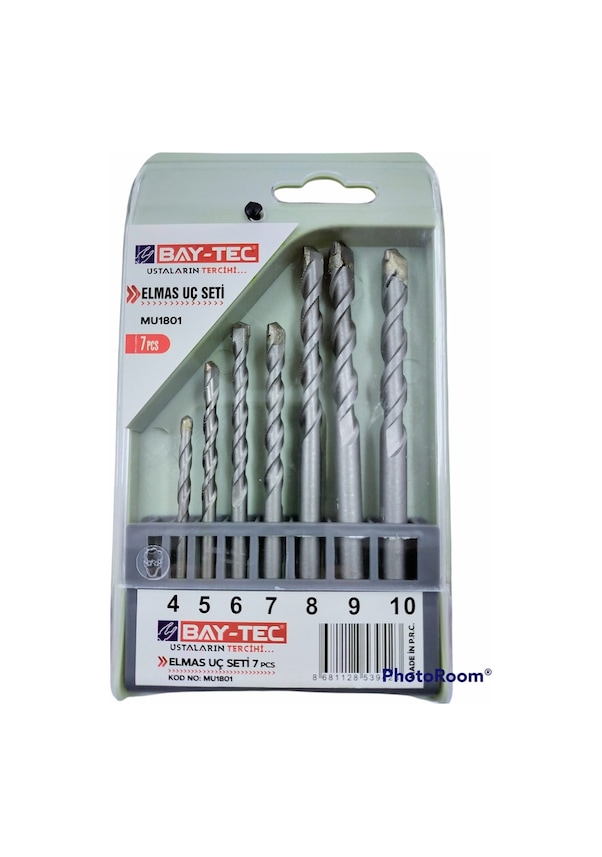 Bay-Tec Elmas Matkap Ucu Seti 7 Parça - Elmas Camcı Seti Fiyatları ve ...