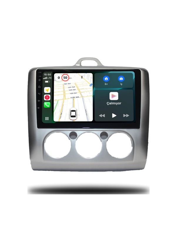 Martechno Ford Focus 2 2007-2011 Manuel Klima Uyumlu Android Multimedya ...