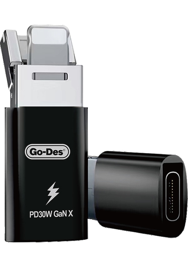 Go Des GD-CT029 PD30W GaN Teknolojili Type-C to Lightning & USB-A OTG ...