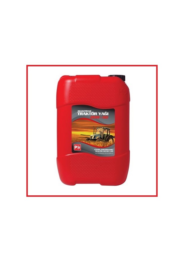 Petrol Ofisi Maxitrak 20W-50 Traktör Yağı 20 L Fiyatları ve Özellikleri