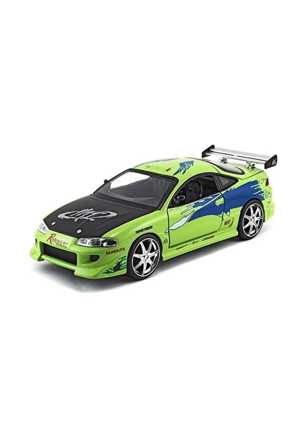 1/24 Ölçek Fast And Furious Brian's Mitsubishi Eclipse Model Araba ...