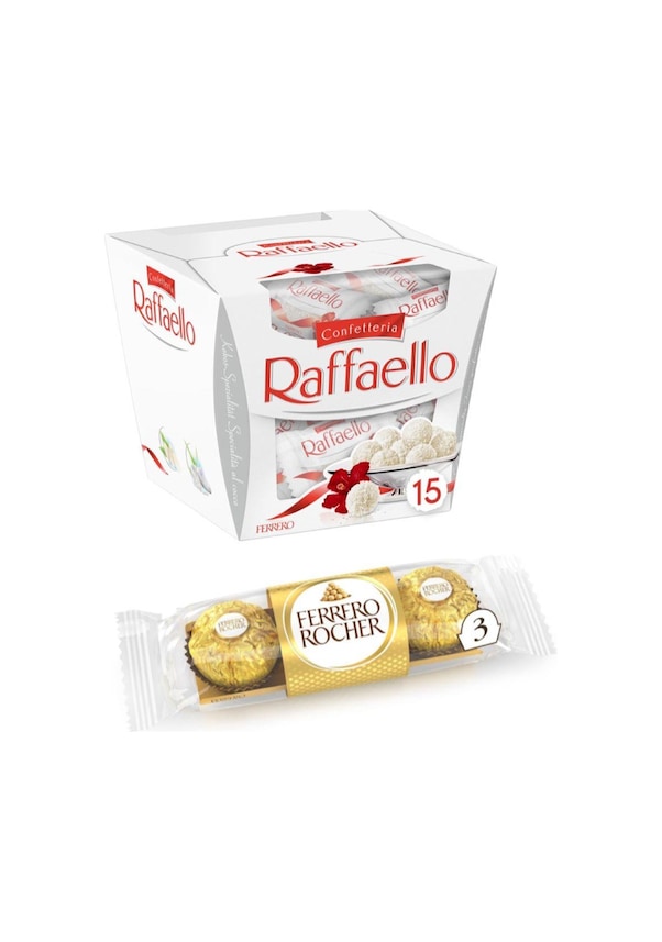 Ferrero Rocher Raffaello T15 + Rocher T3 Çikolata 2'li Fiyatları ve ...