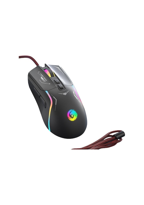 Gelişmiş Espor Kablolu Fare, Gelişmiş Ultra Hızlı Kaydırma Ve Eğme, Yüksek Hassasiyetli İzleme ...