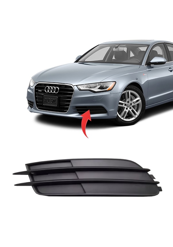 Audi A6 Sol Sis Kapagi Sissiz Siyah Kusak 2011-2017 4G0807681S ...