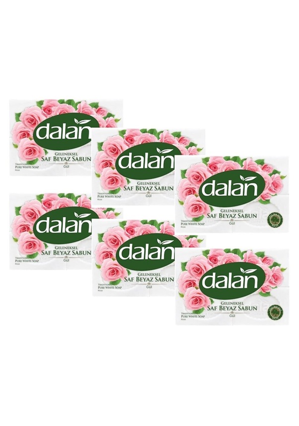 Dalan Geleneksel Saf Beyaz Sabun Gül 4 x 150 G 6'lı Fiyatları ve ...