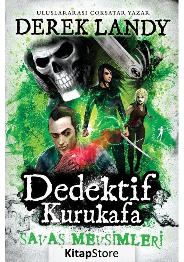 Kitapstore Dedektif Kurukafa 13 / Savaş Mevsimleri Ciltli / Derek Landy ...