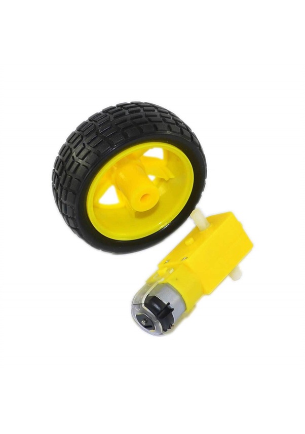 Arduino 6V 250 Rpm Motor Ve Tekerlek Seti Fiyatları ve Özellikleri