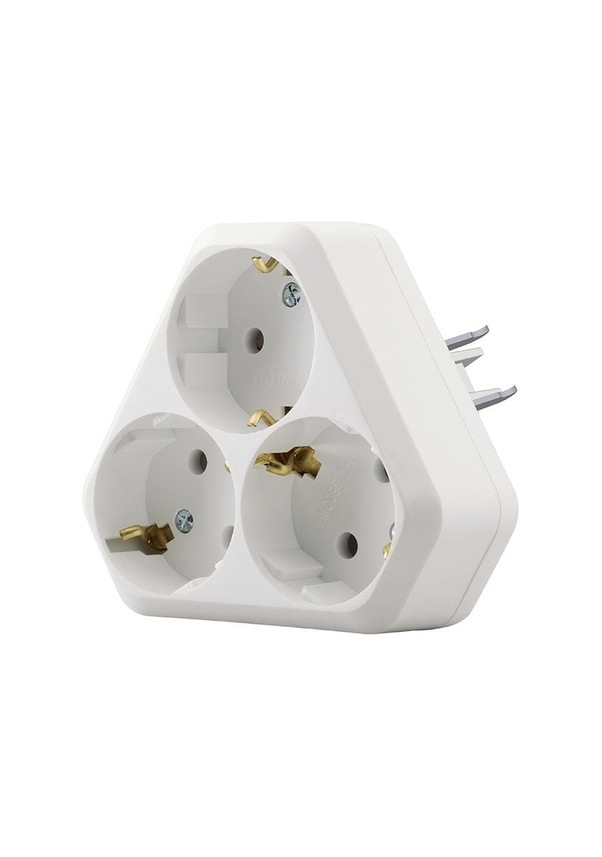 Makel 10001234 Sıva Altı Topraklı Grup Priz 3'lü Beyaz Fiyatları ve Özellikleri